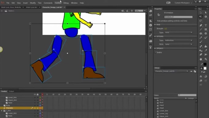 Create adobe puppet character animation, 2d 3d character animation, 3d model,rig by ...