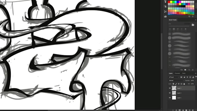 Make your name or logo in graffiti by Rockyrod | Fiverr