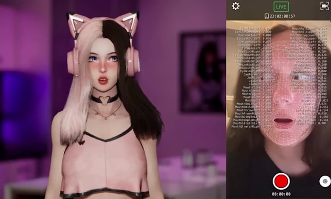 Design live2d, live3d, vtuber, mmd, sfm and vrm character model by Enochjohnson272 | Fiverr