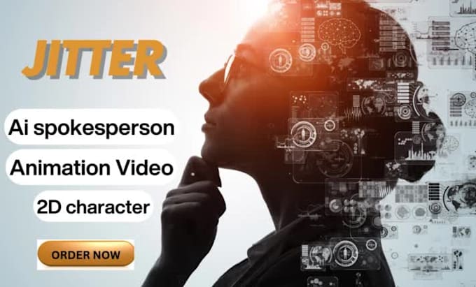Create jitter ai video animation ai design ai spokesperson by Matilda_okoro | Fiverr