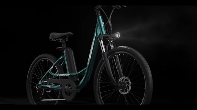 Create 3d exploded view, assembly 3d bicycle animation and 3d product ...