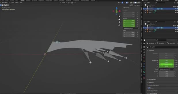 Rig 3d creature in maya,advanced skeleton rig 3d wing,dragon model ...