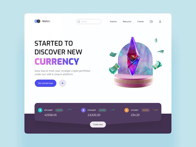 Create crypto token, pepe, meme coin website, token coin listing ...