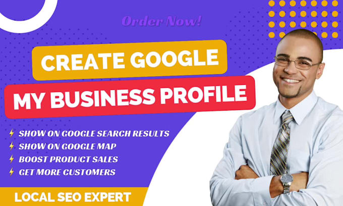 Create and optimize google my business listing for local seo gmb maps ranking by Ninetense | Fiverr