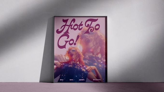 Create unique posters and wall art for your brand by Y0ung_g0d | Fiverr