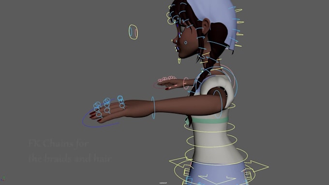 Rig2d to 3dmodel for animation,ue5 livelink face rig, full rig to ...