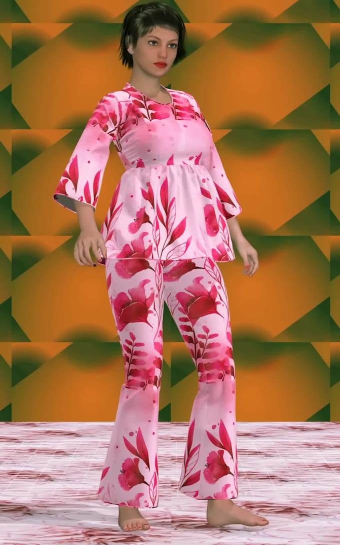 Create 3d fashion animation, cgi garment design, 3d clothing ads ...