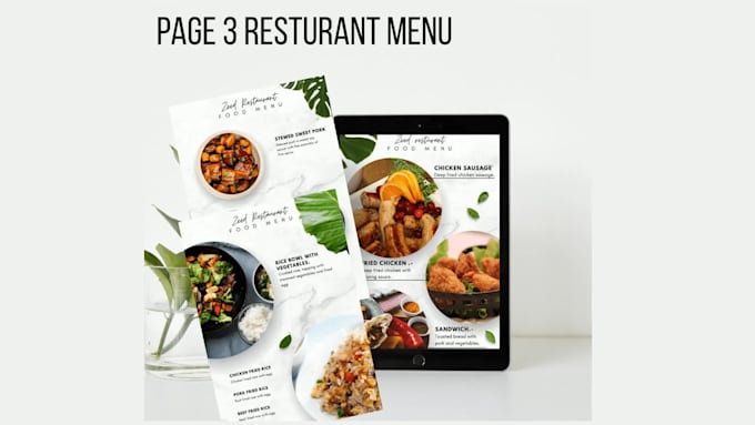 Design restaurant menu and price list design by Waduge_studio | Fiverr