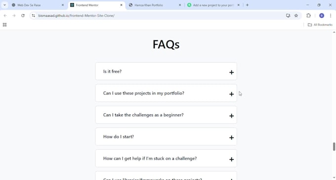 Develop a responsive website using react, tailwind css and javascript by Bismaasad548 | Fiverr