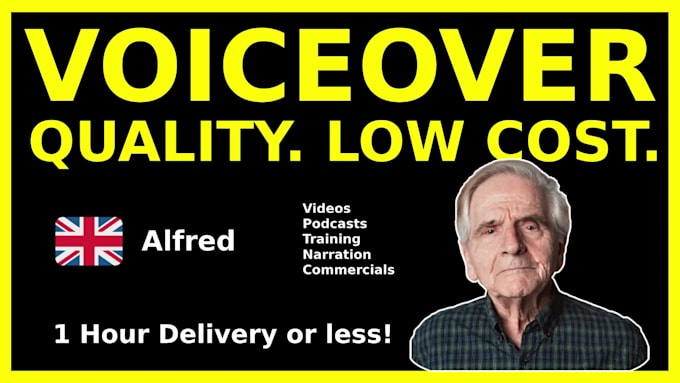 Record an old british english male voice over, today by Bachski | Fiverr