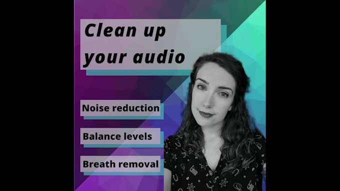 Clean audio, noise reduction, edit and enhance your sound by Faysears ...