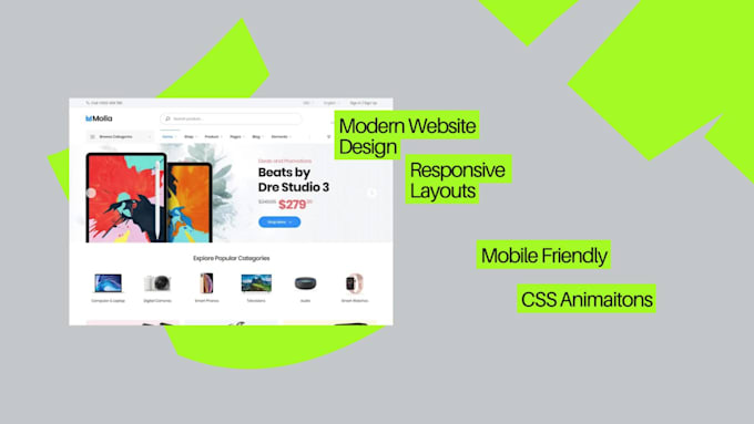 Design Your Custom Website Using React Js By Anasdeveloper Fiverr