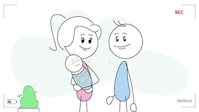 Create a professional stickman animated explainer video by ...