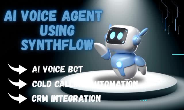 Do ai synthflow, ai voice agent, ai calling agent, cold calling ai, ai voice bot by ...