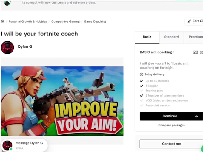 Be your professional fortnite coach by Petposeaccount | Fiverr
