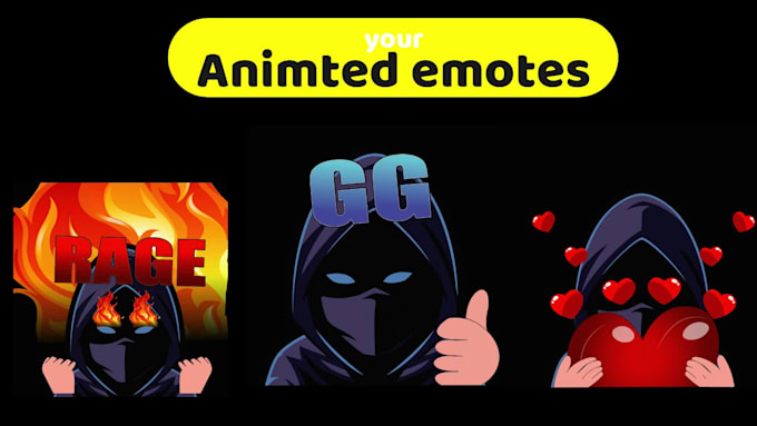 Create amazing twitch emotes animated twitch emotes or sub badges by ...