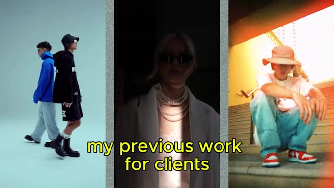 Create eye catchy fashion video, tiktok, instagram, and poduct reels by Abbas_alli | Fiverr