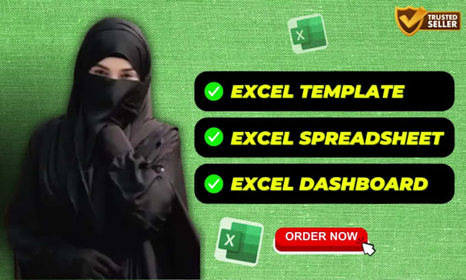 Design Custom Excel Template Spreadsheet And Dashboard By Iqrazahid359