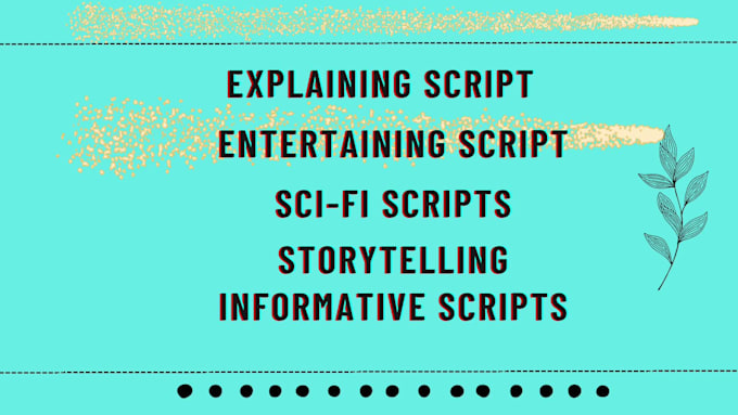 Do research and write script for your youtube videos by Joshi_creator | Fiverr