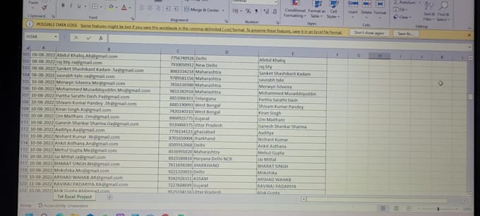 Do Excel Data Cleaning Excel Data Entry Data Cleanup By Kunal Guptaa