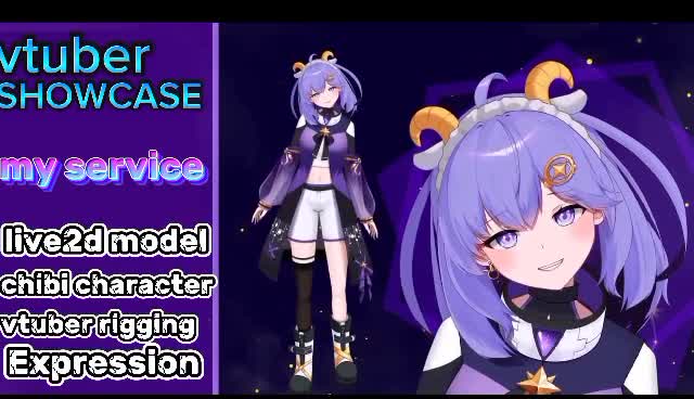 Draw and rig 2d vtuber, live2d model, vtuber rigging, avatar with vtube ...