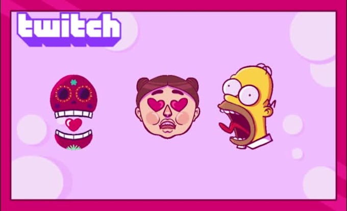 Do crazy and funny emotes for twitch by Natgonzzalezz | Fiverr