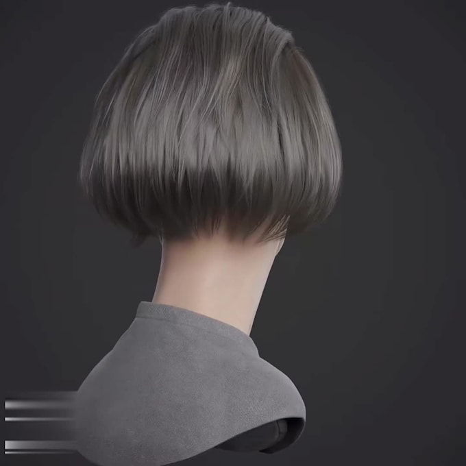 3d Character Hair Model 3d Realistic Hair And Metahuman Hair Model In Xgen By Classictores Fiverr 