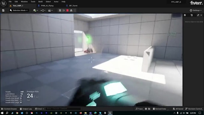 Do unreal engine game development, multiplayer game using blueprints by Sallystephanie | Fiverr