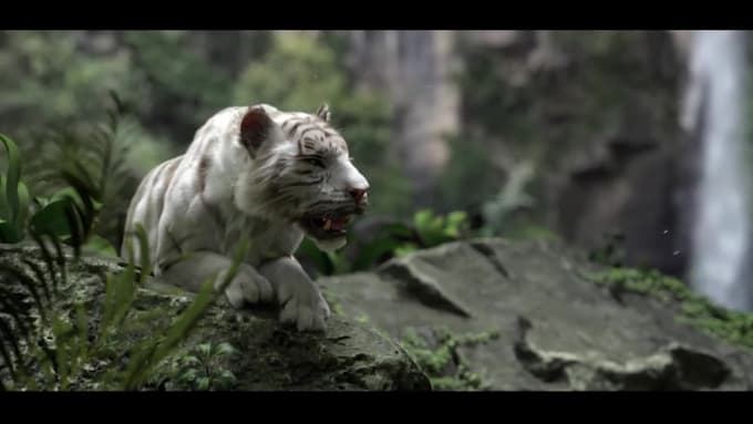 Create vfx realistic 3d animal model 3d cgi animal animation xgen groom ...