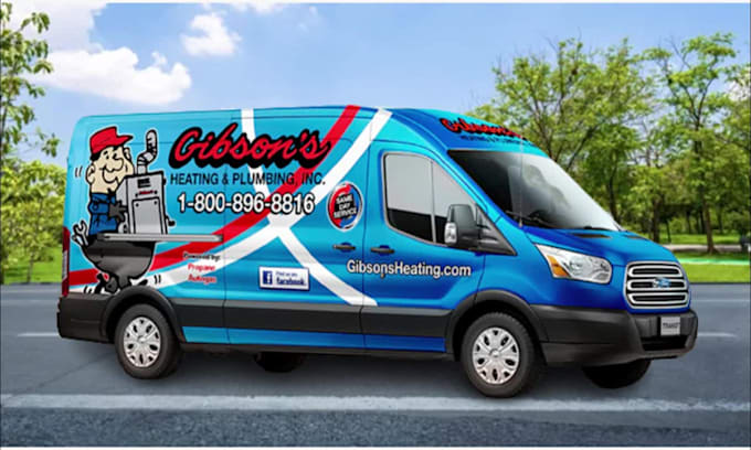Make creative vehicle wrap design, vehicle wrap van wrap, bus wrap ...