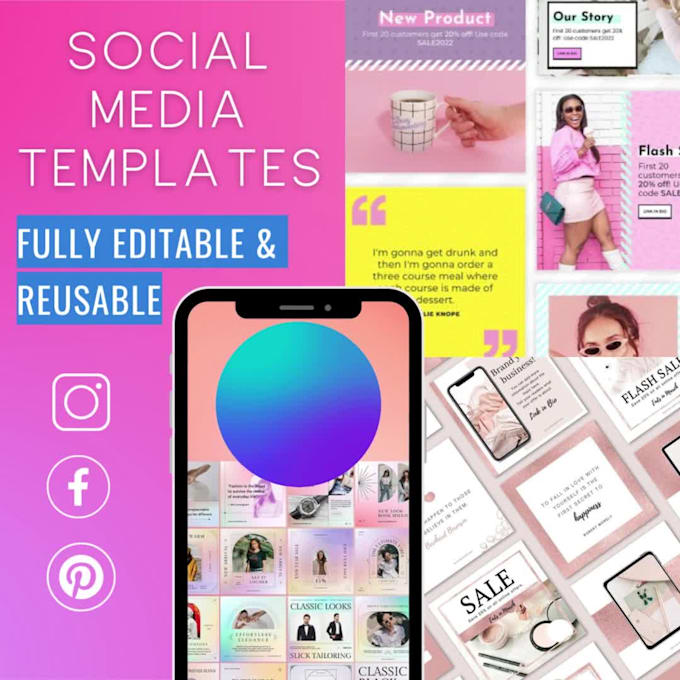 Design a canva templates for your social media posts by Gabrielamortiz ...