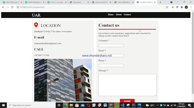 Edit html and css in your webpage by U_a_rana | Fiverr