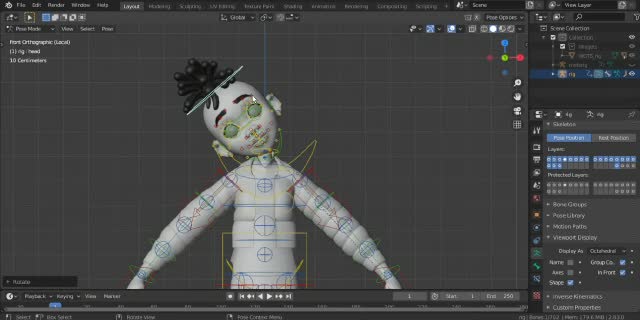 Rig your 3d character in blender by Engr_saqib001 | Fiverr
