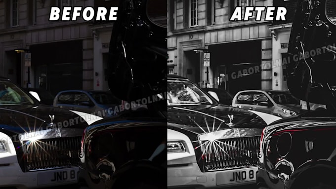 Do professional color grading for car photography by Gabortolnai | Fiverr