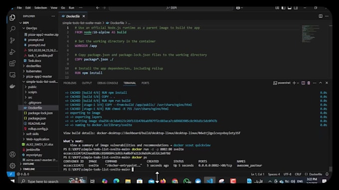 Write dockerfiles for your application by Nagham_mohamed9 | Fiverr