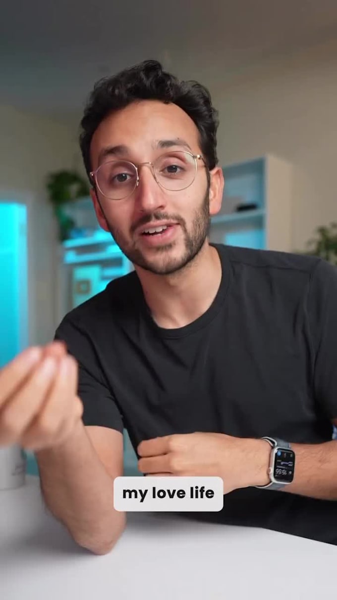 Edit ali abdaal style short form video for social media by ...