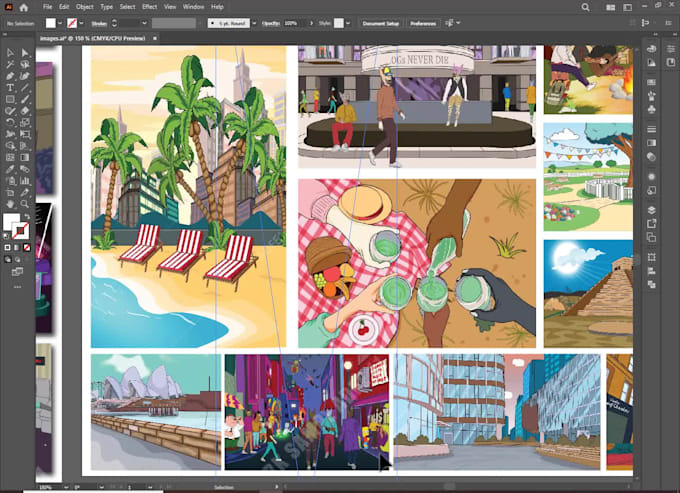 Do adobe illustrator task, deliver png, svg, pdf, vector etc by Adee11 ...