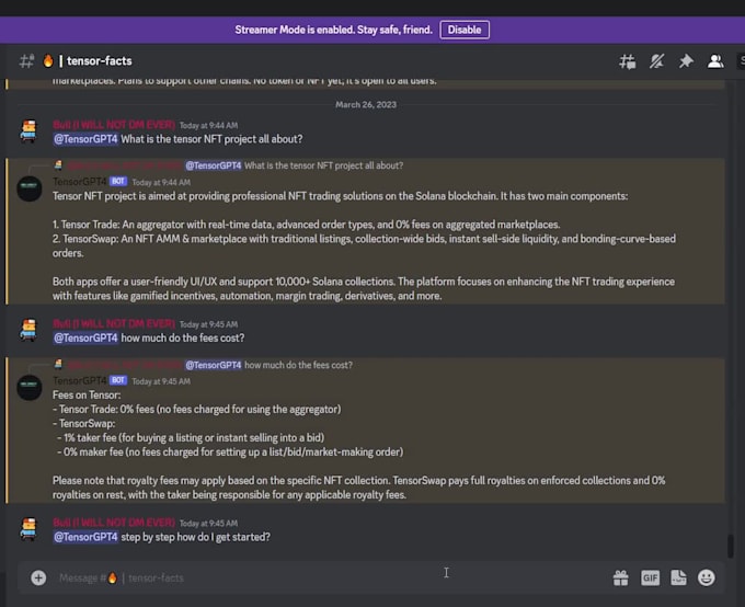Develop a gpt4 assistant chatbot moderator for discord by Ryguy07 | Fiverr