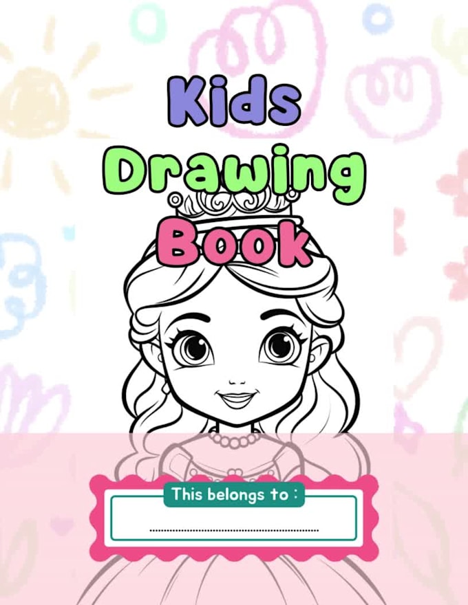 Draw coloring book pages for kids by Enyjoo | Fiverr