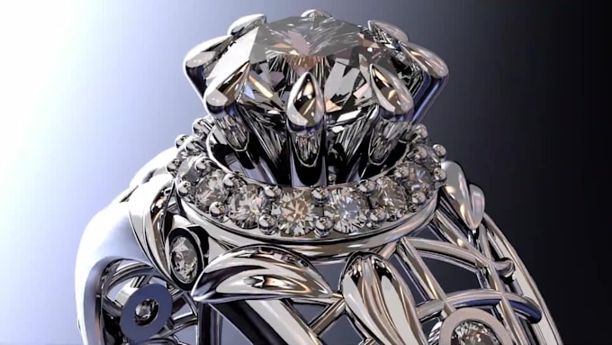 Create 3d jewelry animation 3d jewelry design 3d ring model 3d product rendering by Yommylee ...