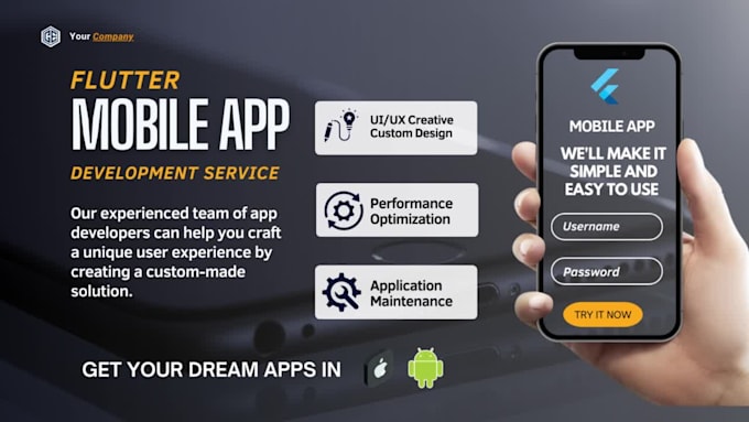 Flutter mobile app development,building mobile app,android and ios app developer by Flutter ...