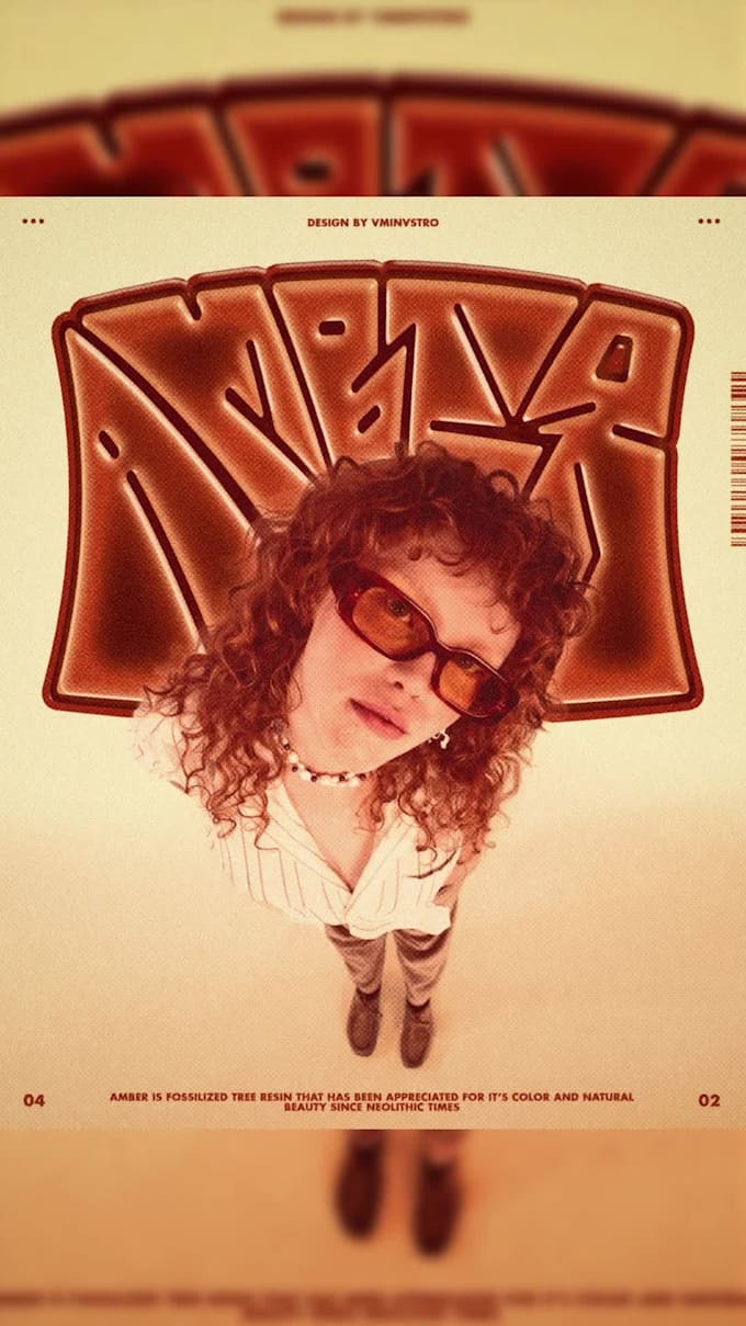 Create colorful bubbly 3d custom lettering by Vminvstro | Fiverr