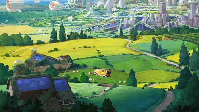 Do traditional 2d animation disney style frame by frame 2d animated ...