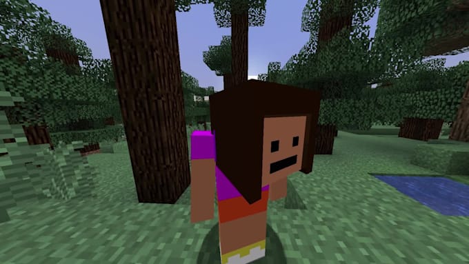 Break the neck of your minecraft skin by Skindesigner | Fiverr