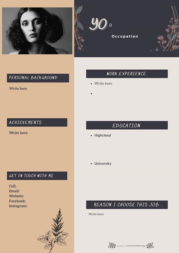 Try my best to design for you beautiful templates by Phuonganh09 | Fiverr