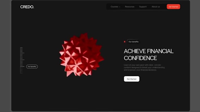 Do 3d interactive website spline 3d website design babylonjs threejs ...