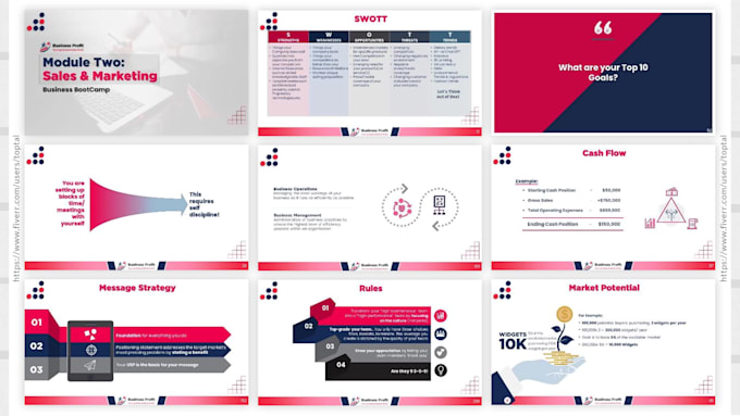 Design a customized powerpoint master slide template for your brand by ...
