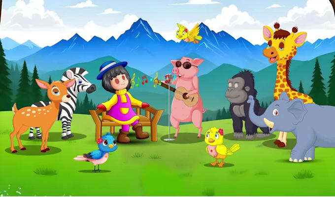 Create kids learning videos and animations for kids by Sammysanimation ...