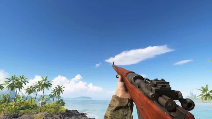 Model rig and animate 3d fps animation, 3d gun, shooting animation for ...