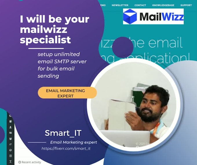 Be your mailwizz specialist by Smart_it | Fiverr